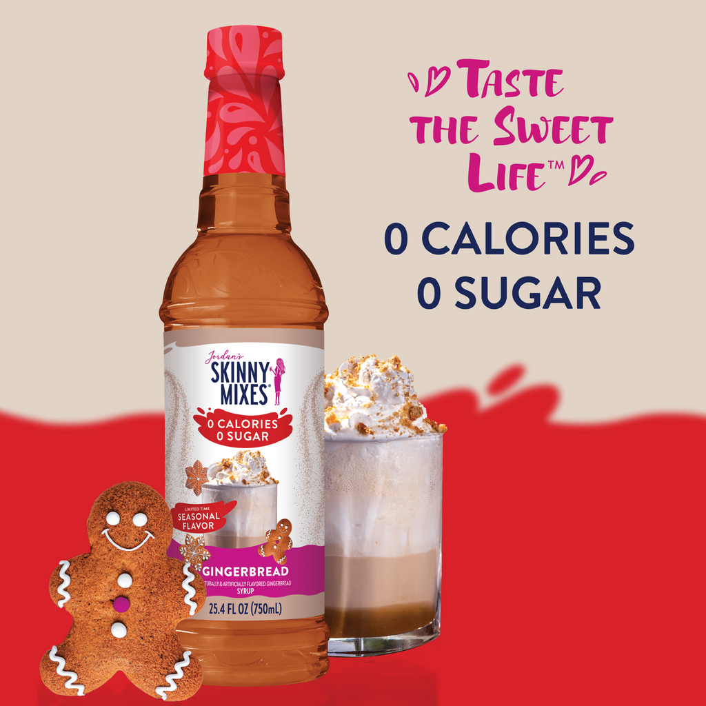 Sugar Free Gingerbread Syrup | Skinny Syrups | Skinny Mixes