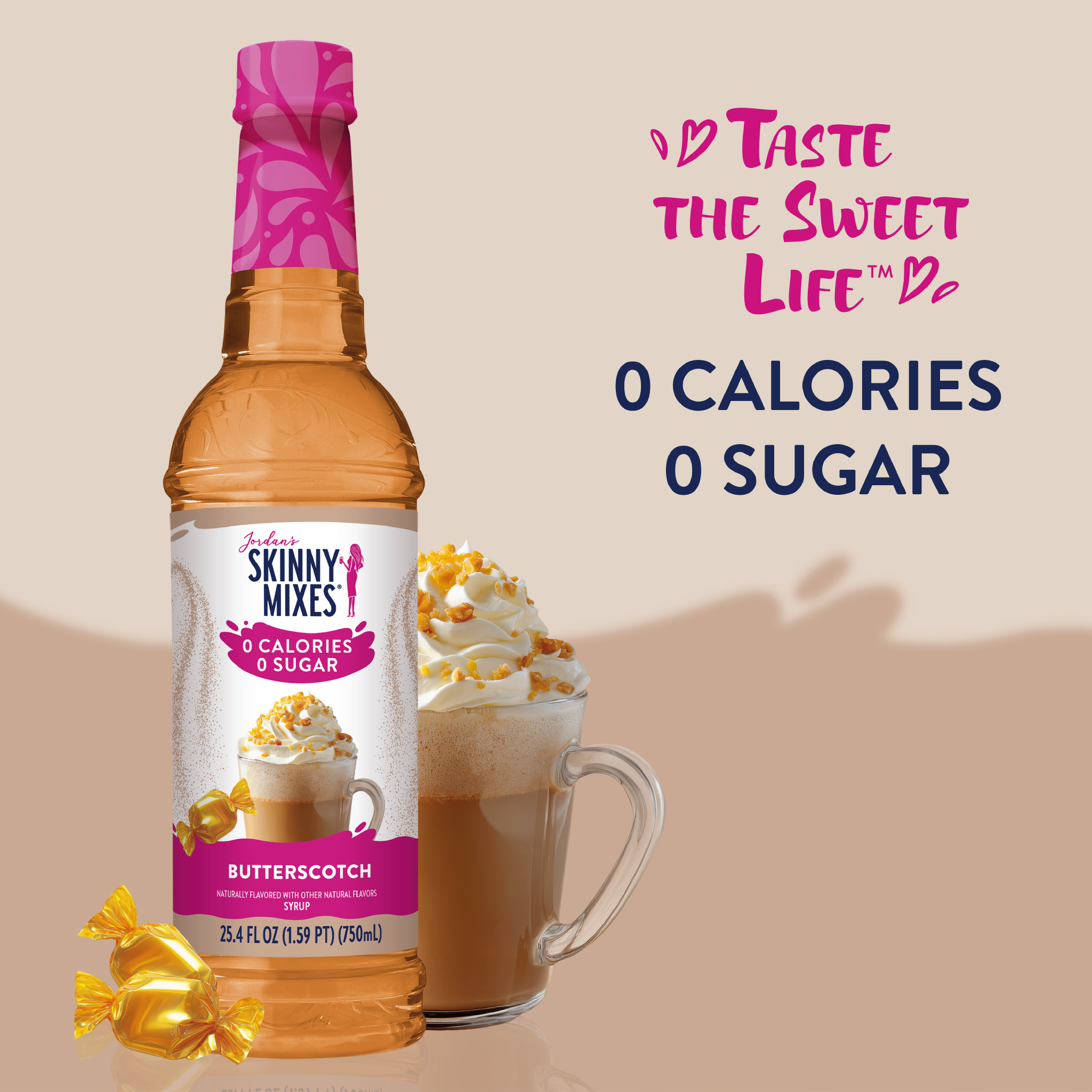 Sugar Free Butterscotch Syrup – Skinny Mixes