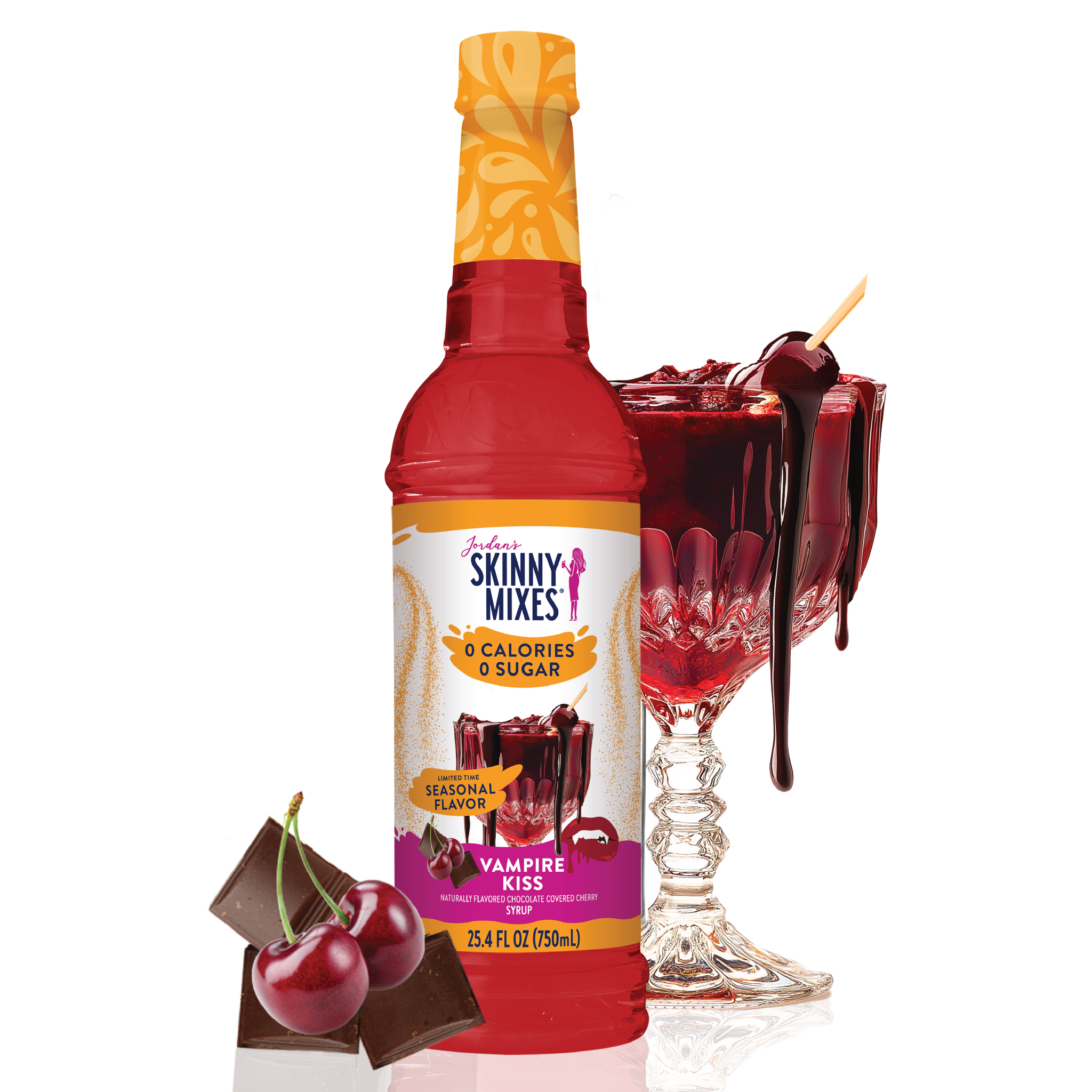 Sugar Free Vampire Kiss Syrup - Skinny Mixes