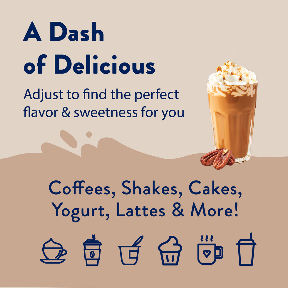 Sugar Free Butter Pecan Syrup | Skinny Syrups | Skinny Mixes