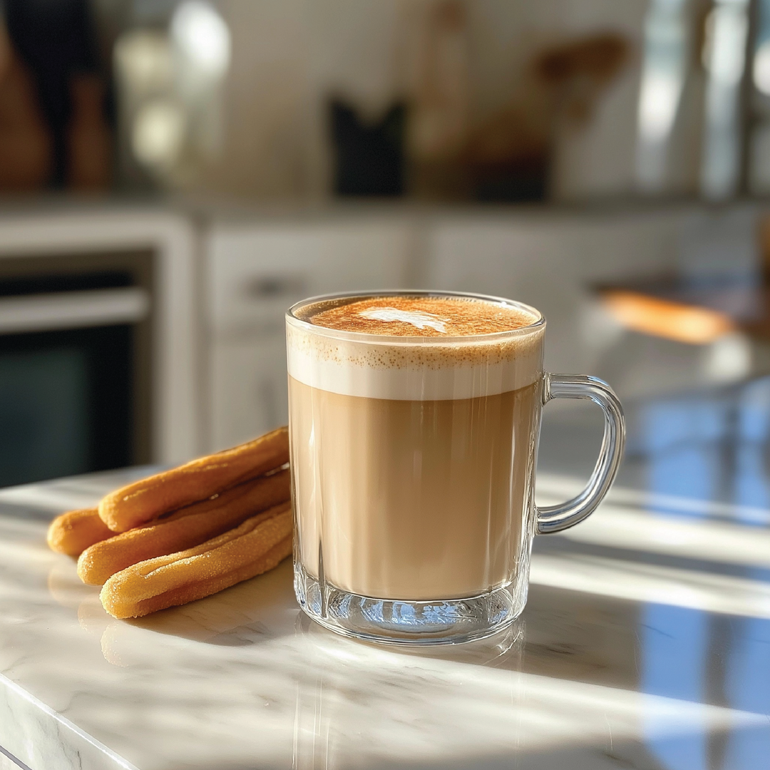 Churro Cold Brew w/ Cinnamon Cold Foam – Skinny Mixes