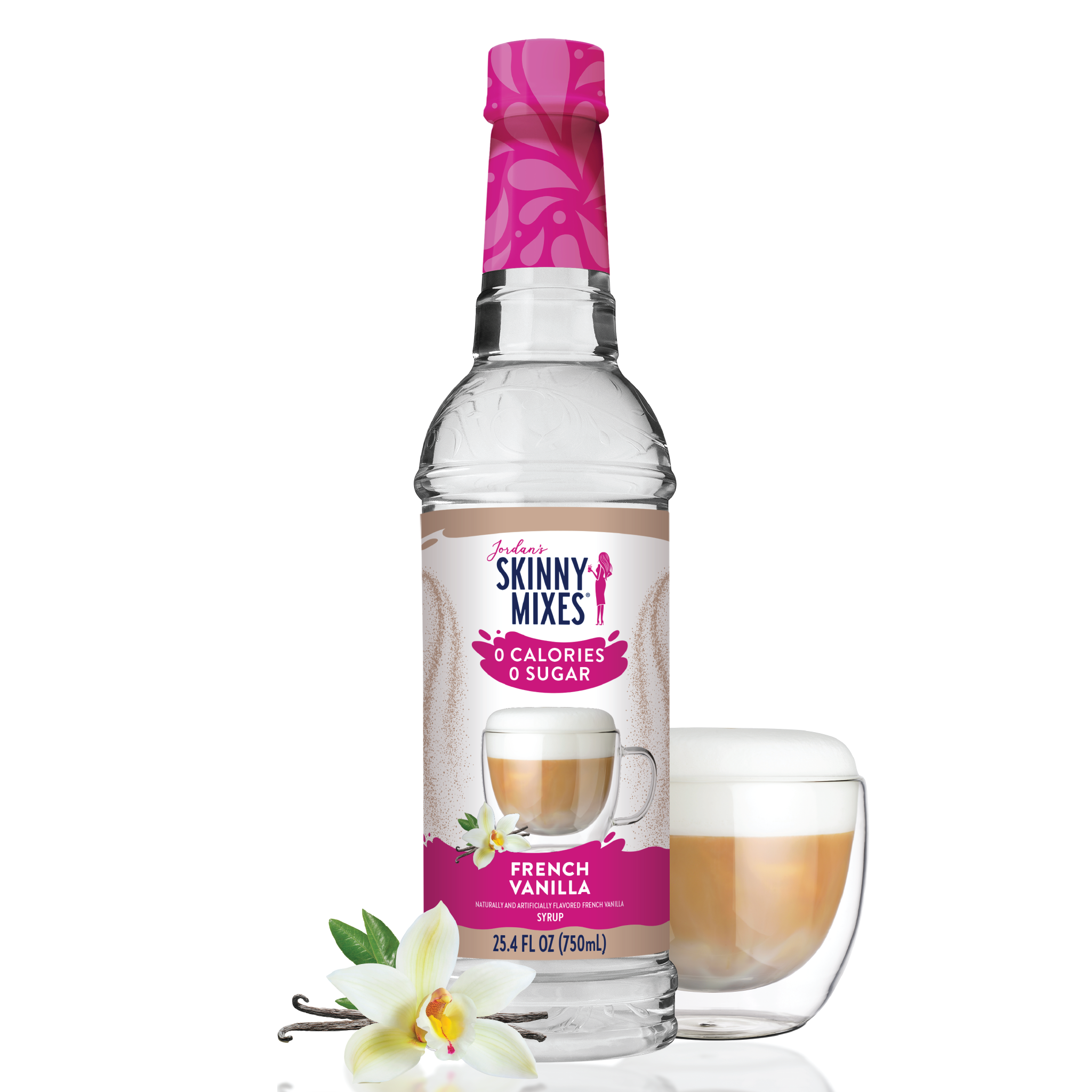 Sugar Free French Vanilla Syrup | Skinny Syrups | Skinny Mixes