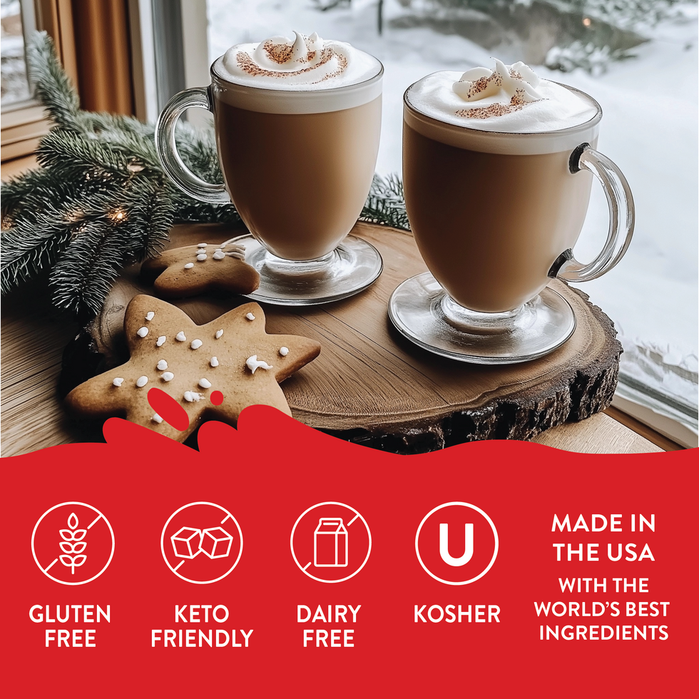 Sugar Free Gingerbread Syrup | Skinny Syrups | Skinny Mixes