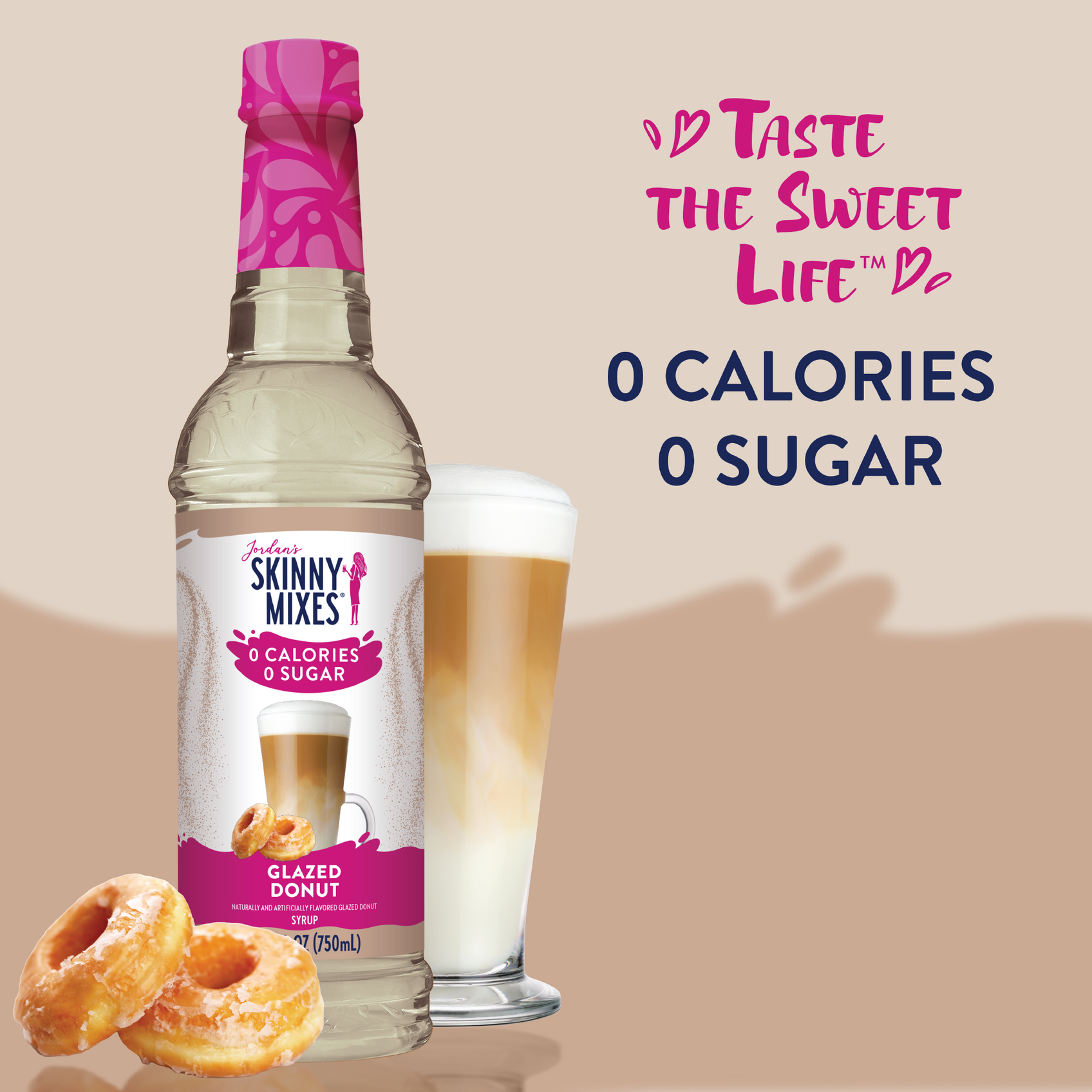 Sugar Free Glazed Donut Syrup | Skinny Syrups | Skinny Mixes