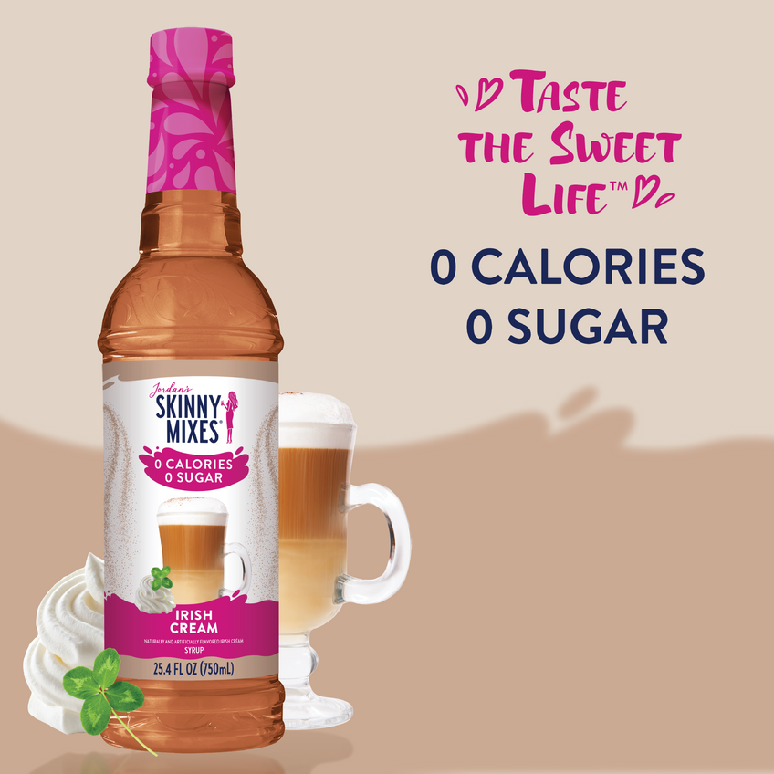 Sugar Free Irish Cream Syrup | Skinny Syrups | Skinny Mixes