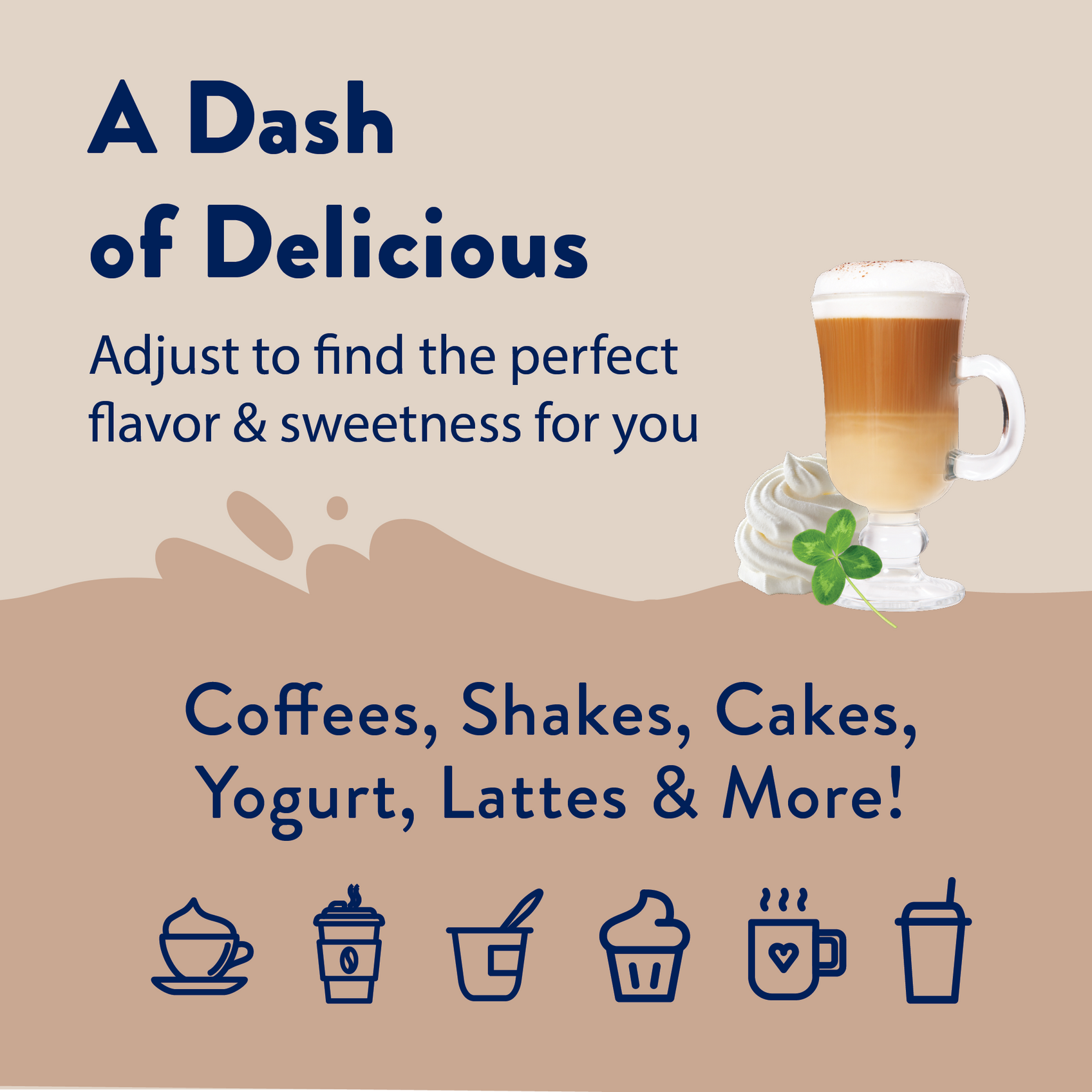 Sugar Free Irish Cream Syrup | Skinny Syrups | Skinny Mixes