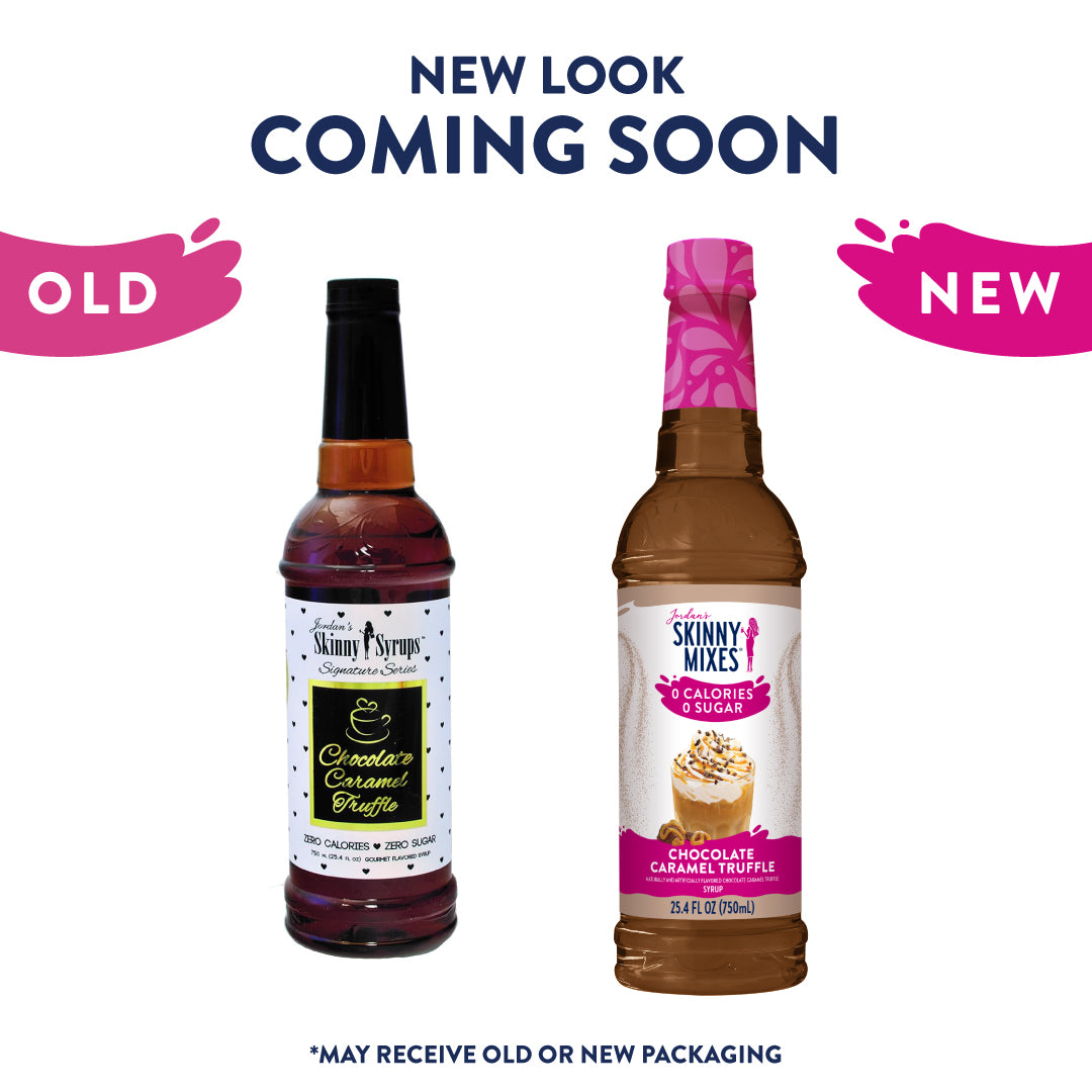 Sugar Free Chocolate Caramel Truffle Syrup | Skinny Syrups | Skinny Mixes