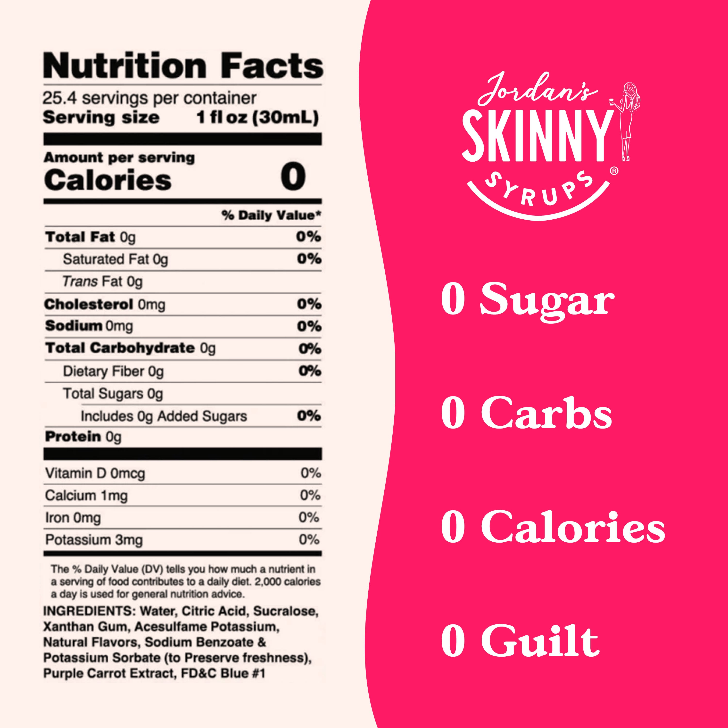Sugar Free Dragon Fruit Acai Syrup – Skinny Mixes