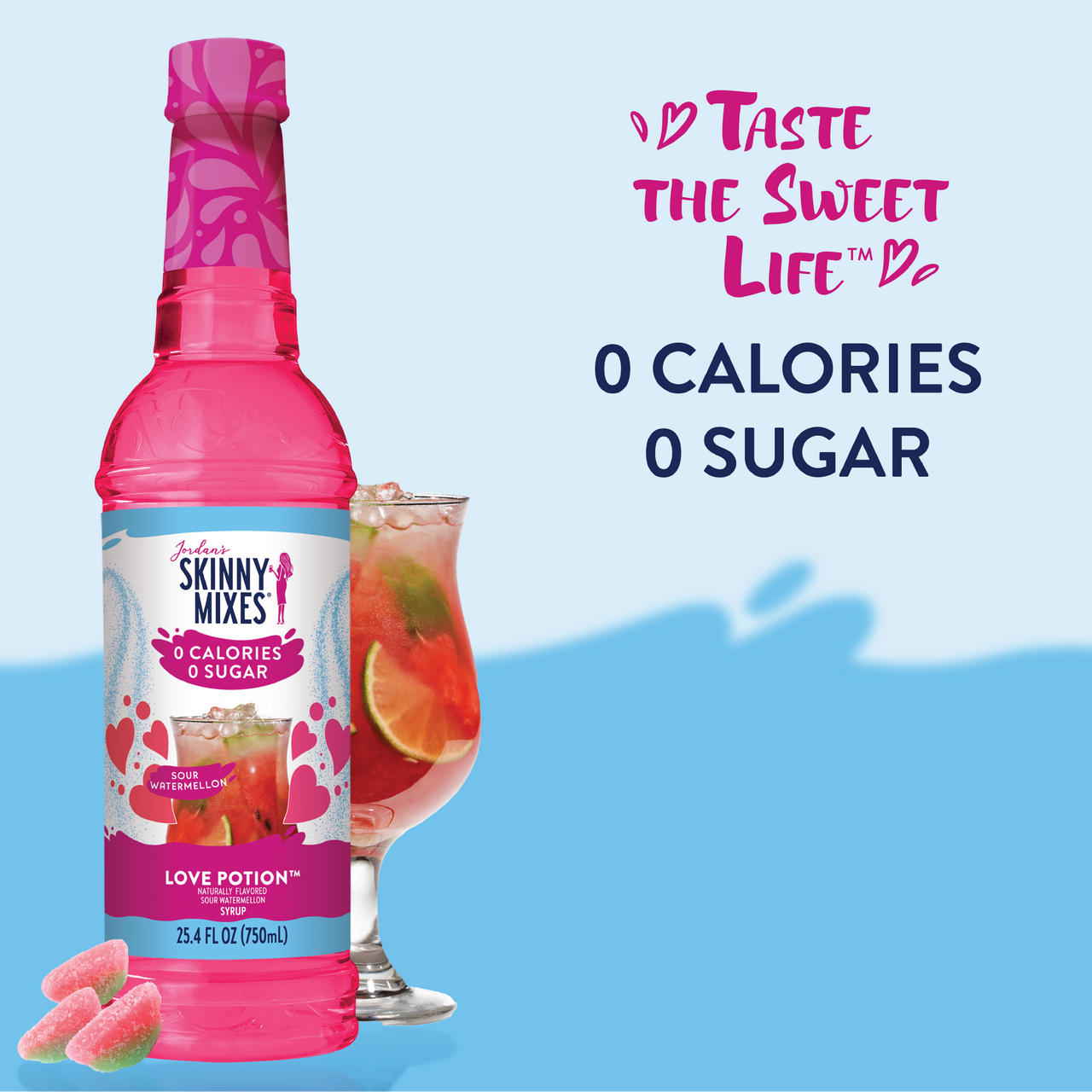 Sugar Free Love Potion™ Syrup - Sugar Free Sour Watermelon Syrup ...