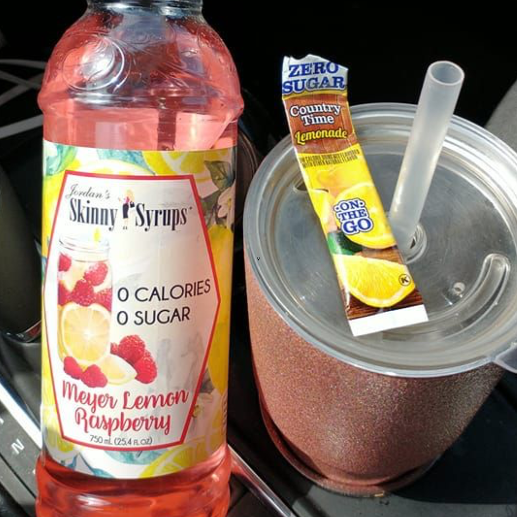 Sugar Free Meyer Lemon Raspberry Syrup | Skinny Syrups | Skinny Mixes