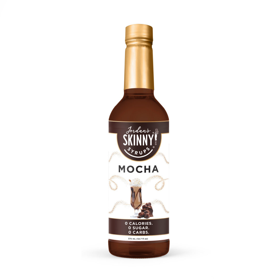 Sugar Free Mocha Syrup Mini 375mL Bottle | Skinny Syrups | Skinny Mixes
