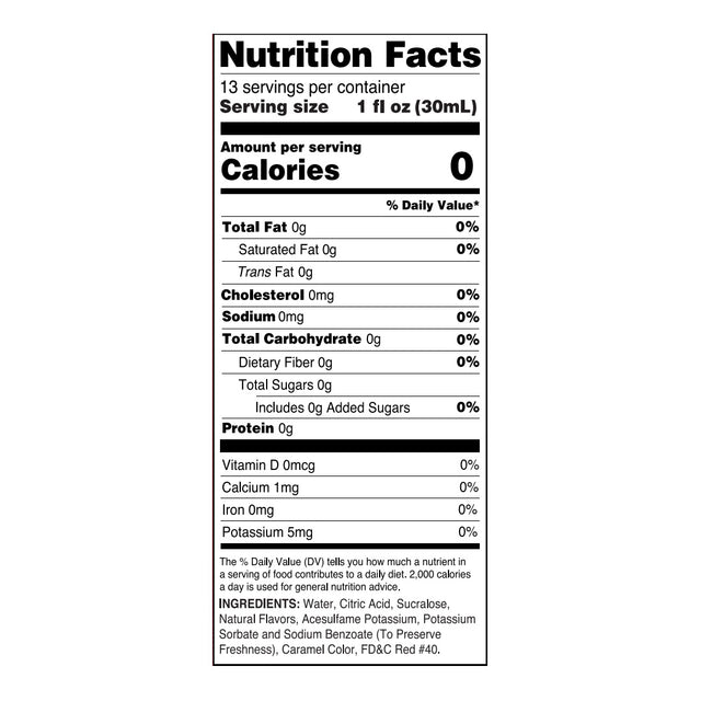 Sugar Free Grenadine Syrup - 375ml | Grenadine Syrup for Cocktails ...