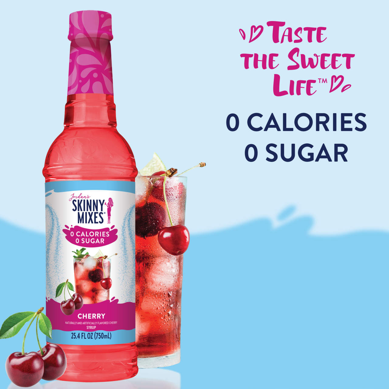 Sugar Free Cherry Syrup - Skinny Mixes