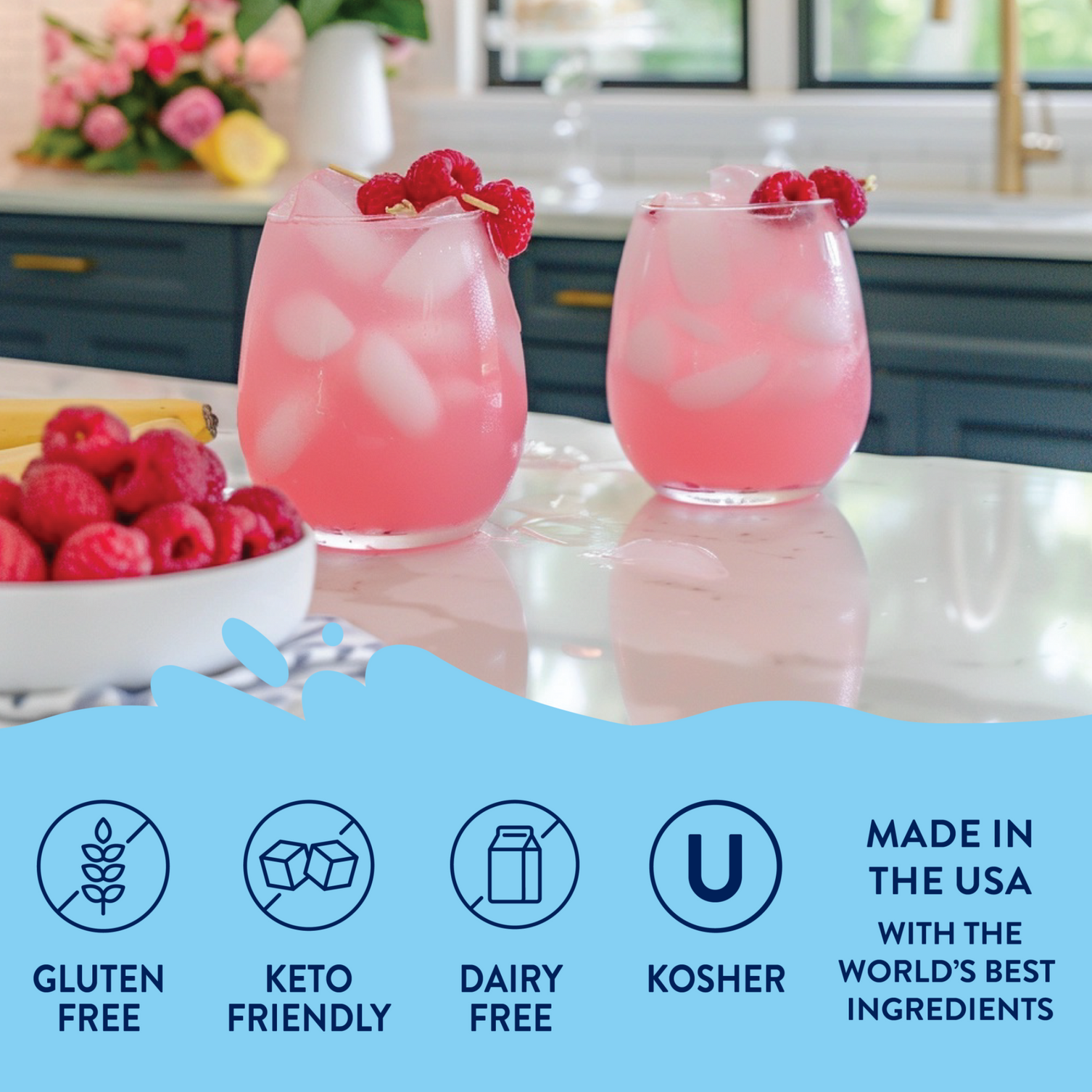 Sugar Free Raspberry Syrup | Skinny Syrups | Skinny Mixes