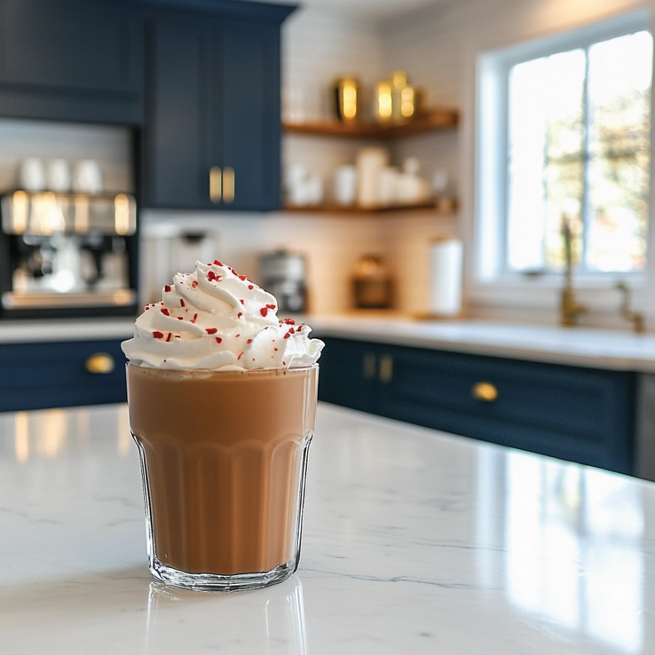Peppermint Mocha w/ Peppermint Chocolate Cold Foam – Skinny Mixes