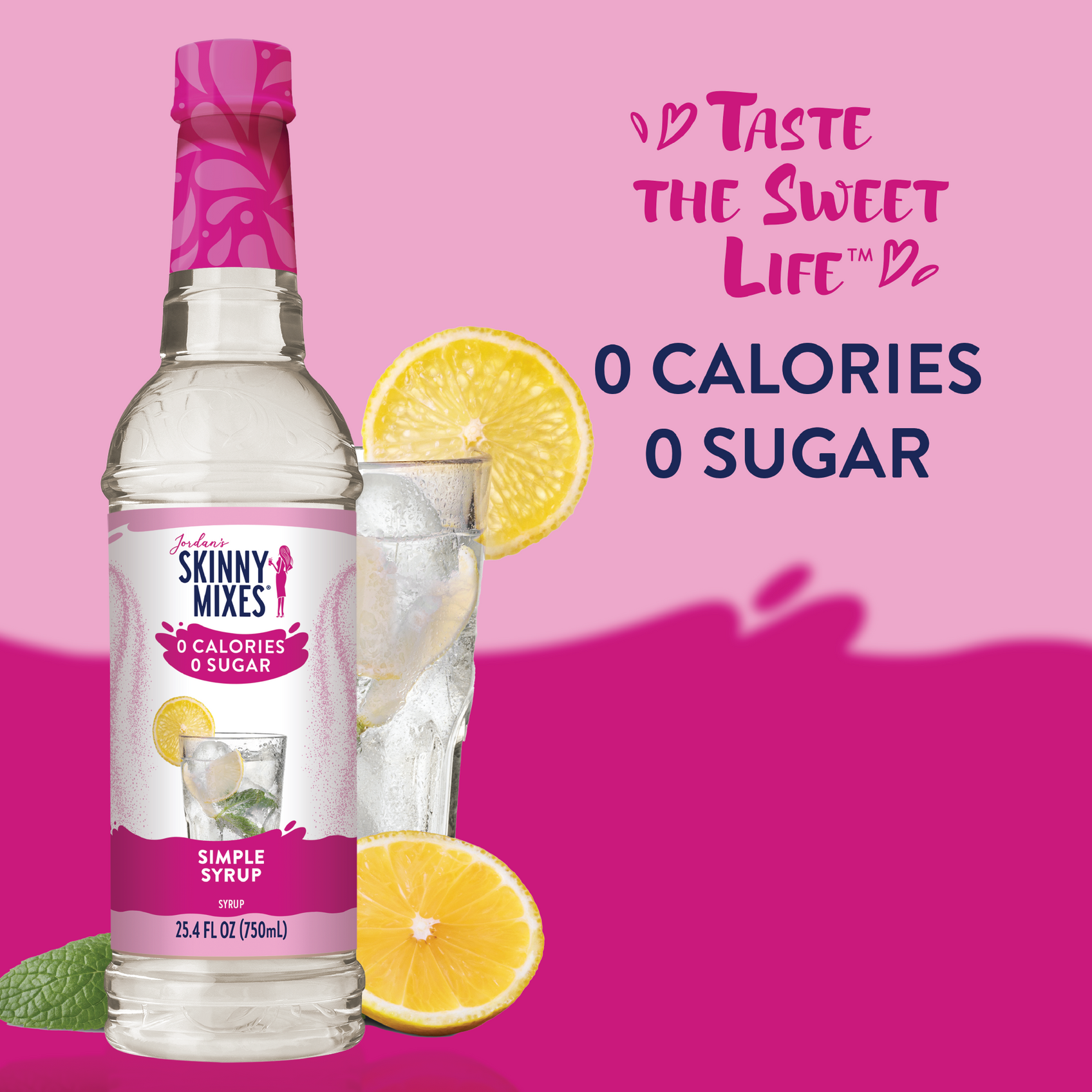 Sugar Free Simple Syrup | Skinny Syrups | Skinny Mixes