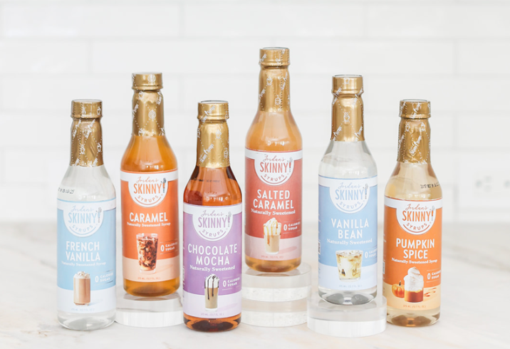 Naturally Sweetened French Vanilla Syrup - 375ml – Skinny Mixes