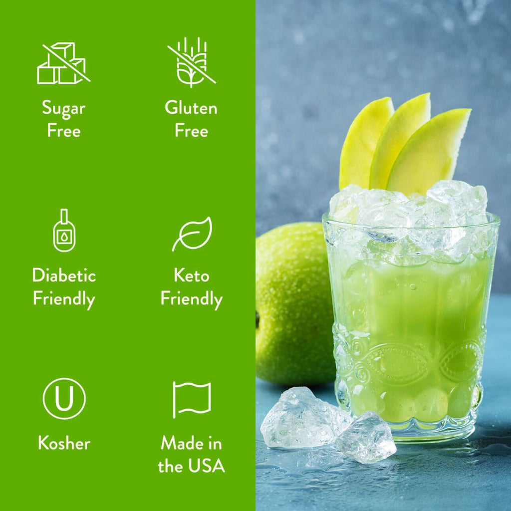 Sugar Free Dragon™ Syrup - Sour Green Apple Syrup – Skinny Mixes
