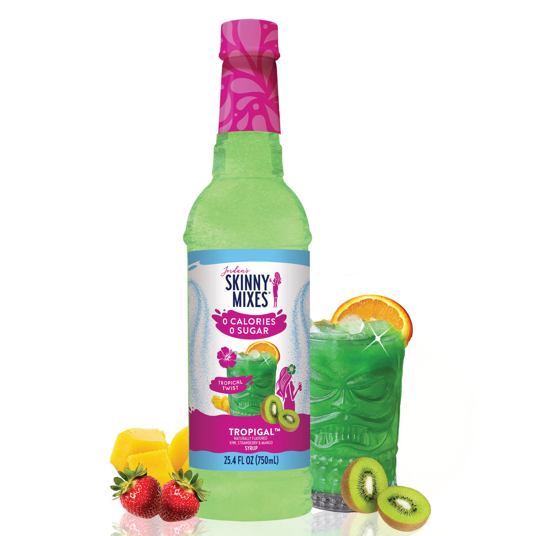 Sugar-Free Syrup for Flavored Water - Water Flavor Drops - Skinny Mixes
