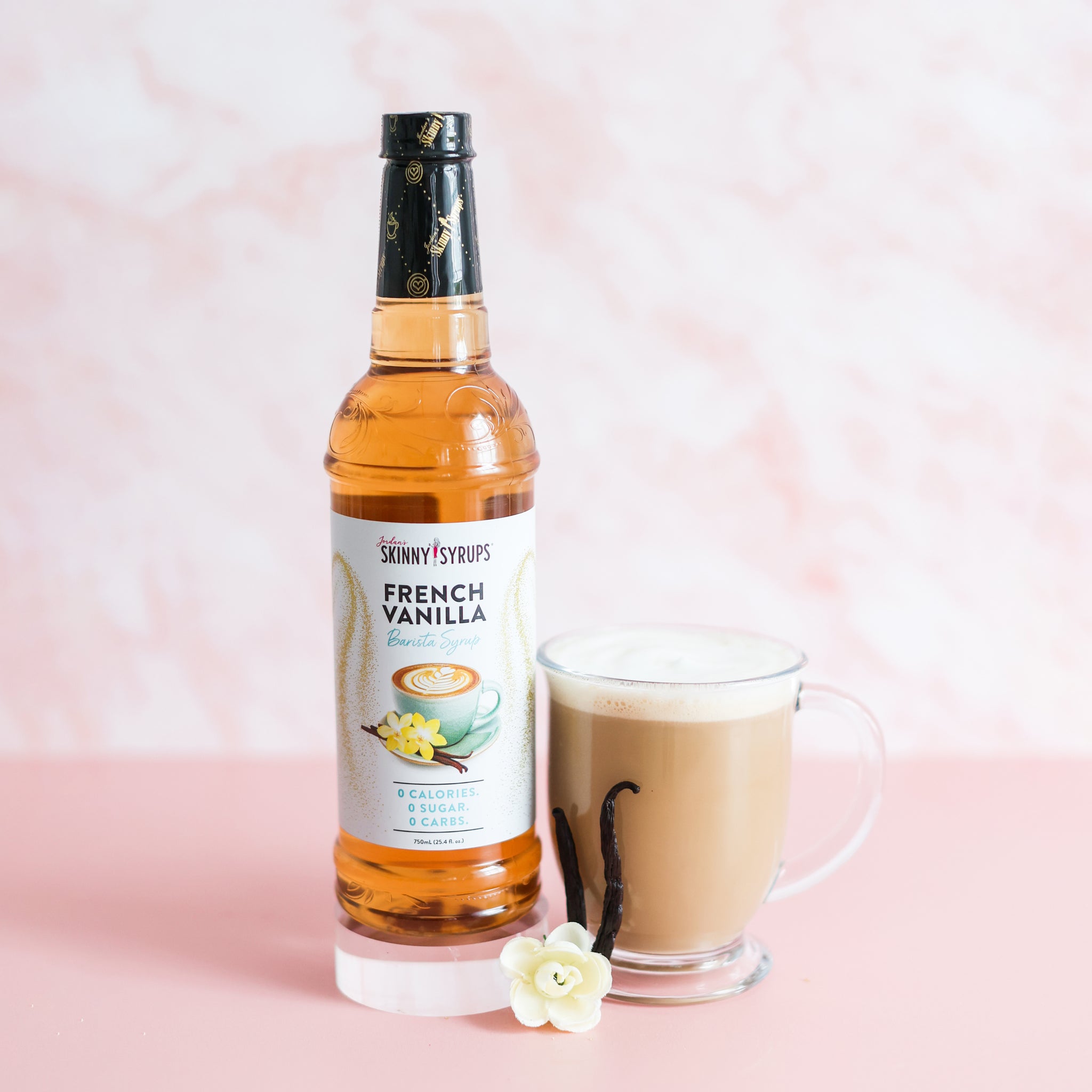 Sugar Free French Vanilla Syrup | Skinny Syrups | Skinny Mixes