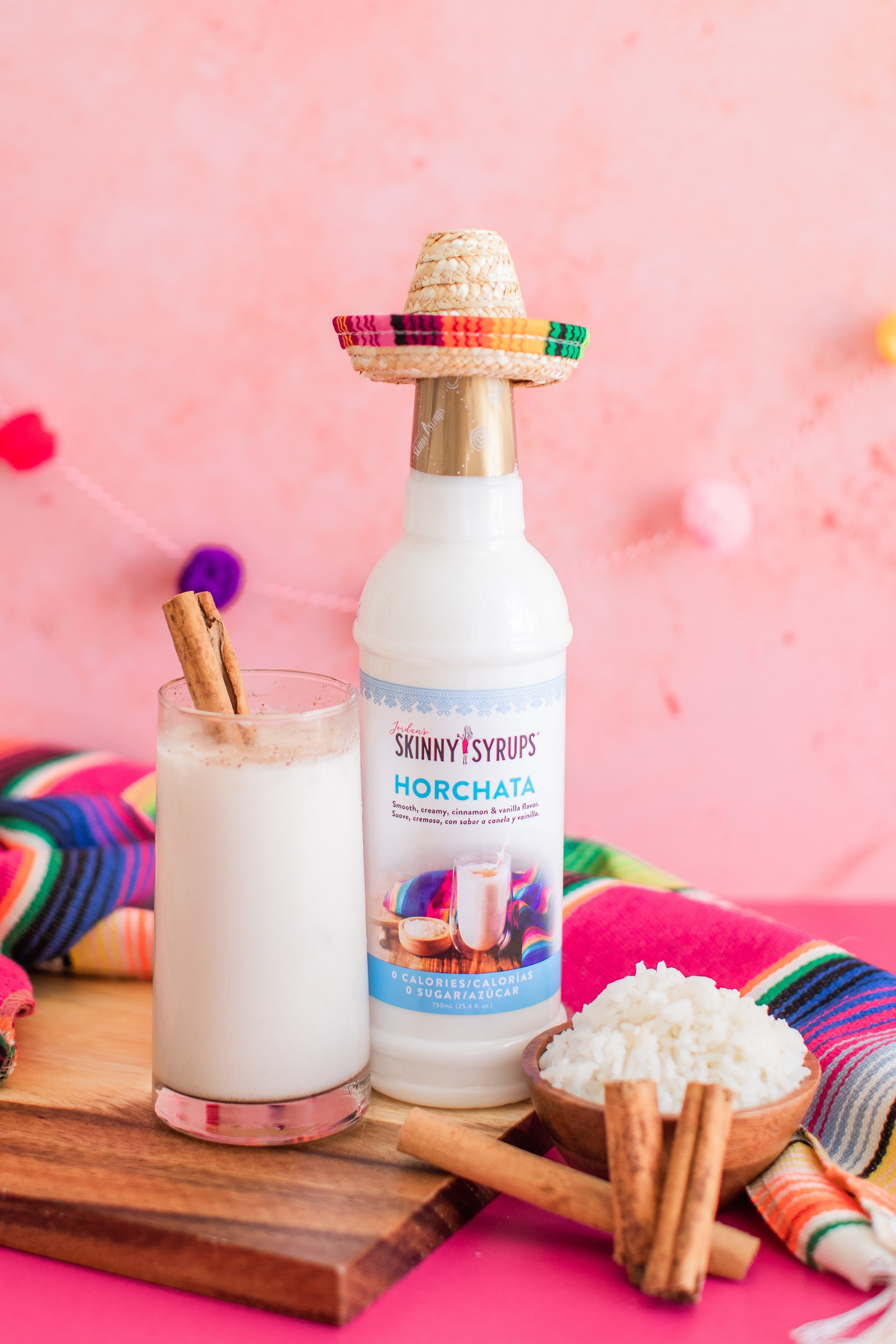 Sugar Free Horchata Syrup | Skinny Syrups | Skinny Mixes