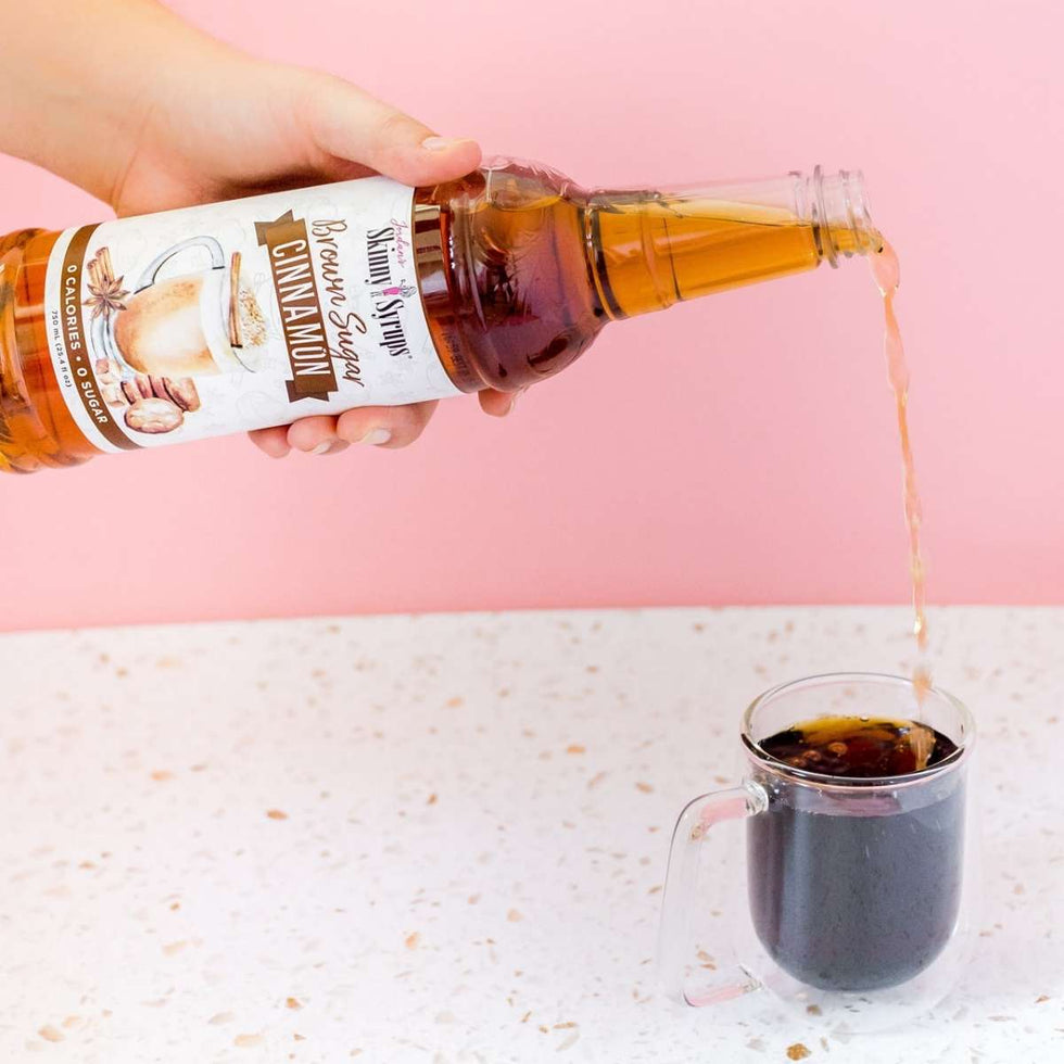 Sugar Free Brown Sugar Cinnamon Simple Syrup | Skinny Syrups | Skinny Mixes