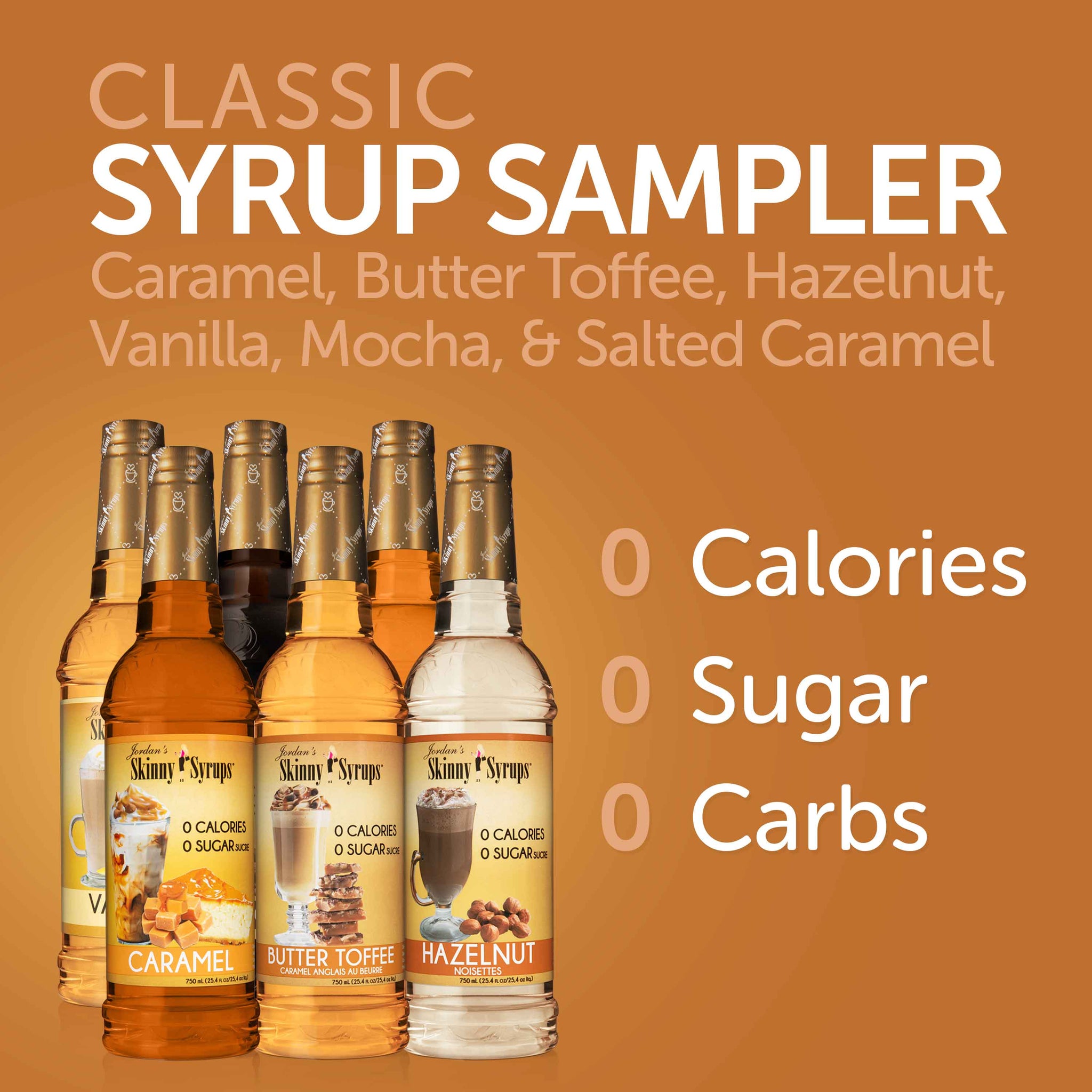 Classic Syrup Sampler | Skinny Syrups | Skinny Mixes