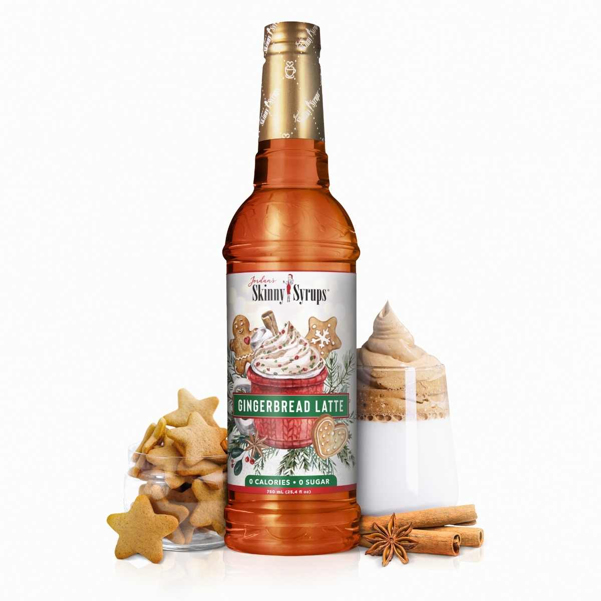 Sugar Free Gingerbread Syrup | Skinny Syrups | Skinny Mixes