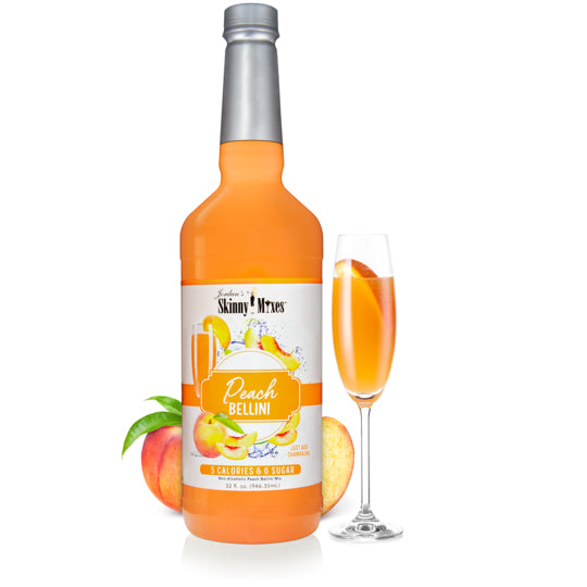 Skinny Peach Bellini Mix | Cocktail Mix | Skinny Mixes