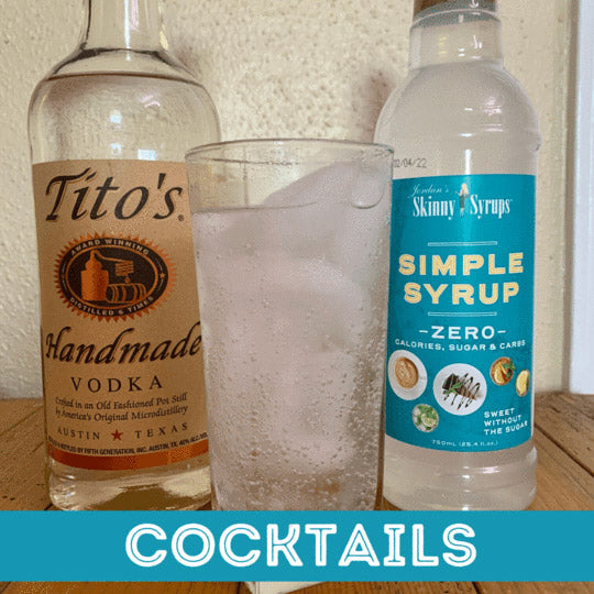 Sugar Free Simple Syrup | Skinny Syrups | Skinny Mixes