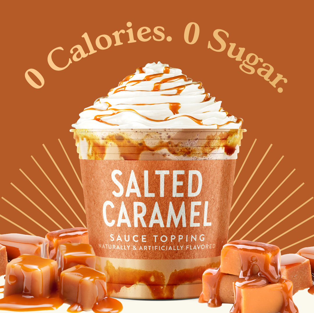 Sugar Free Salted Caramel Sauce | Skinny Syrups | Skinny Mixes