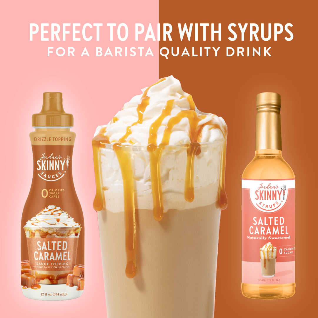 Sugar Free Salted Caramel Sauce | Skinny Syrups | Skinny Mixes