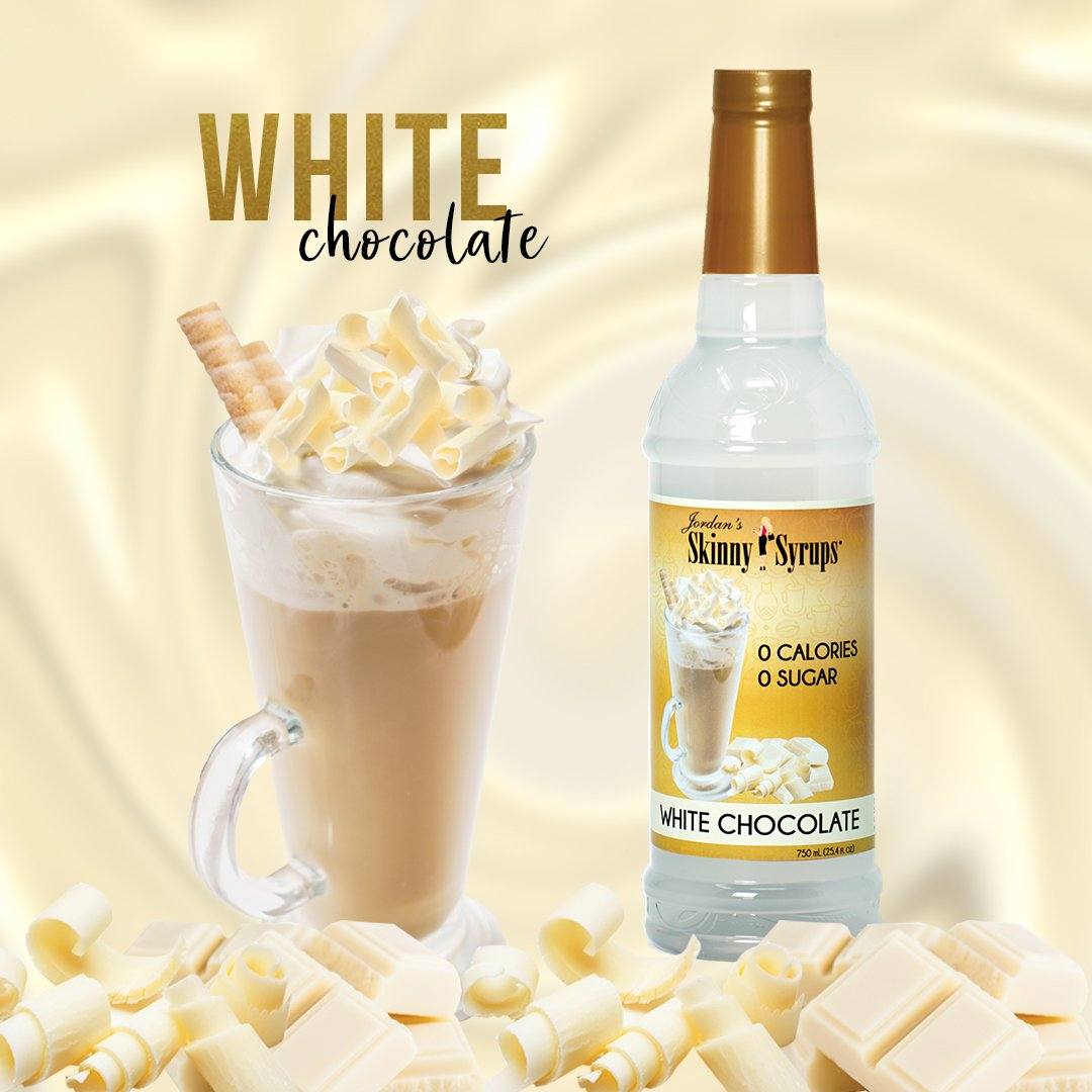Sugar Free White Chocolate Syrup | Skinny Syrups | Skinny Mixes