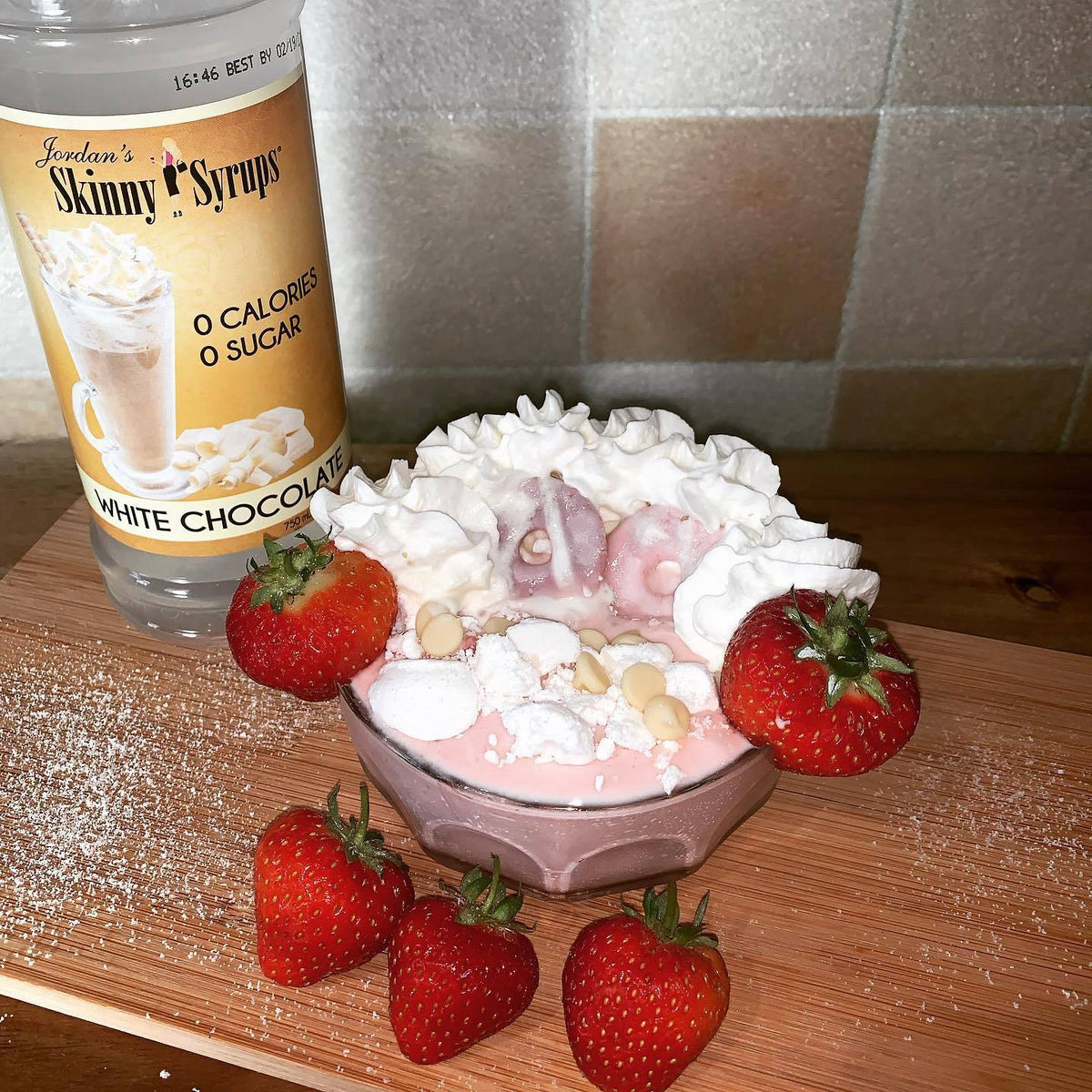 Sugar Free White Chocolate Syrup | Skinny Syrups | Skinny Mixes