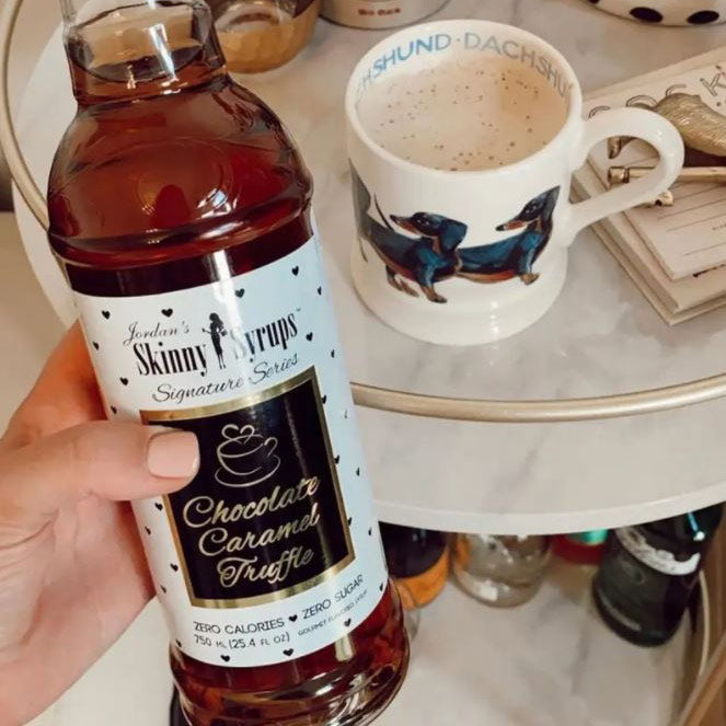Sugar Free Chocolate Caramel Truffle Syrup | Skinny Syrups | Skinny Mixes
